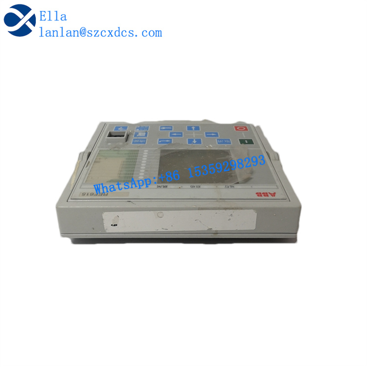 REF615 Panel 3 with holes ABB - Changxin