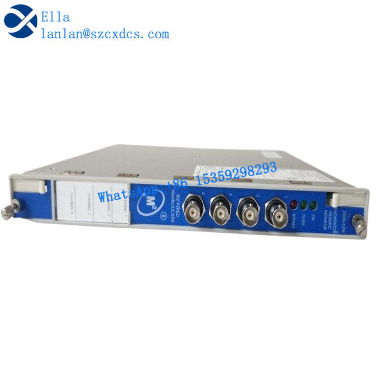 BENTLY 176449-02 3500/42M Displacement vibration monitoring module ...