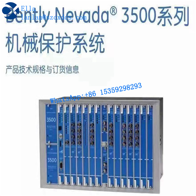 Bently Nevada 3500 Internal Barrier 3500/08 Fault Diagnosis Connection ...