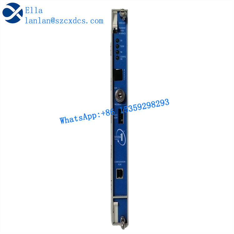 Transient data interface Bently Nevada 138607-01 3500/22M - Changxin